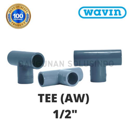 Jual TEE AW / Wavin / ORIGINAL Fitting Pipa PVC - 1/2" - Jakarta Barat ...