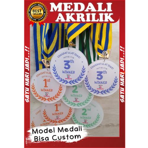 Jual Medali akrilik / medali wisuda / medali kenang kenangan / medali ...