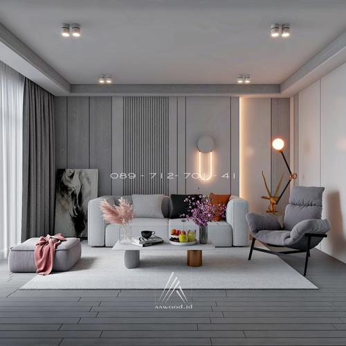 Jual Wall panel / panel dinding minimalis laminate HPL custom furniture ...