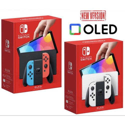 Jual nintendo switch oled console mesin white putih - Jakarta Barat ...