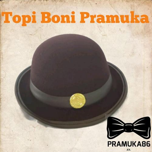 Jual Topi Boni Laken Pramuka - Topi Boni Cewe - Topi Pramuka Laken ...