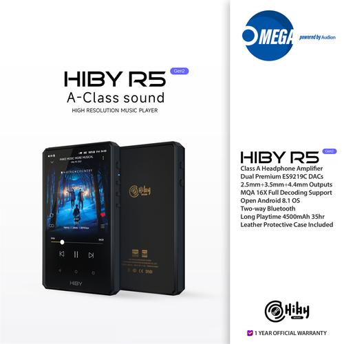 Jual HIBY R5 GEN 2 Dual ES9219C MQA Android Portable Music/Audio Player DAP - Black - Jakarta ...