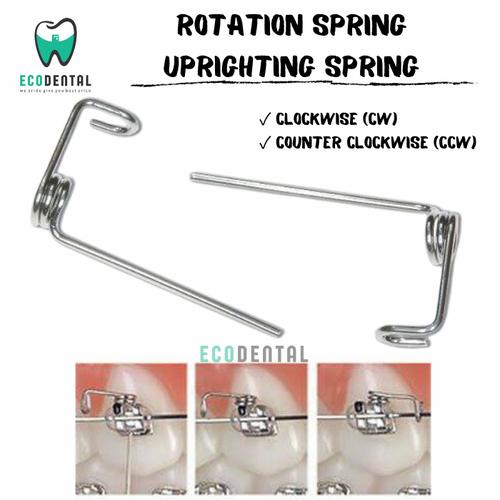 Jual Dental Rotation Spring Orthodontic Uprighting Spring - Clockwise ...