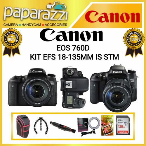 Promo CANON EOS 760D KIT EFS 18-135MM IS STM/KAMERA CANON 760D KIT 18 ...
