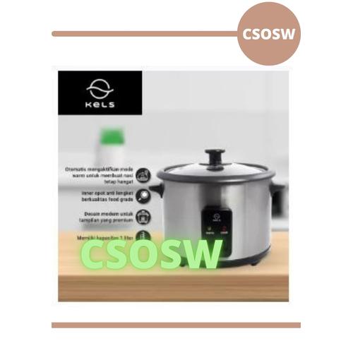 Jual Kels Hopper Rice Cooker 1 Ltr - Silver 400 watt - Kab. Tangerang ...