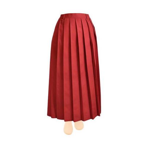Jual Rok Sekolah SD MI Merah Rampel Panjang Rok Sekolah Anak Putri - 2L ...