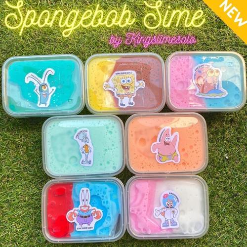 Jual [COD] Spongebob Slime Series | Puyo Slime 200gram - Spongebob ...