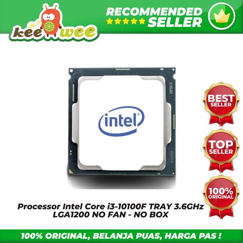 Jual Processor Intel Core i3-10100F TRAY 3.6GHz LGA1200 NO FAN - NO BOX - Kota Malang - KeeWee ...