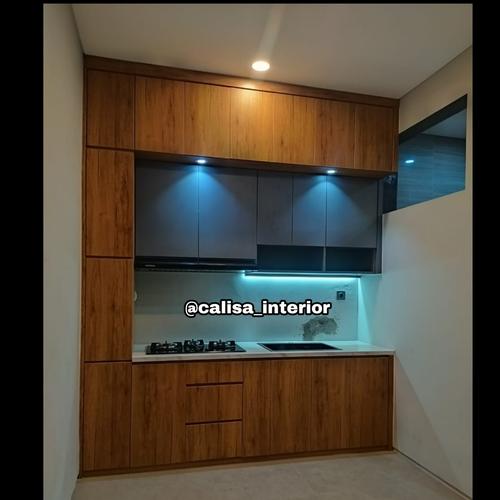 Jual kitchen set minimalis hpl/kitcen minimalis/kitchen anti rayap ...