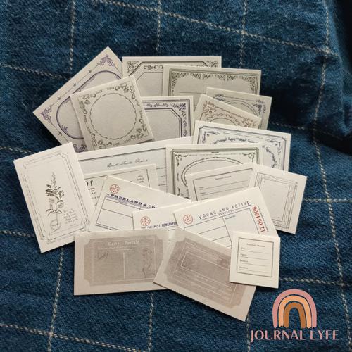 Jual (20 lembar) Kertas Memo Deco Journaling/Scrapbooking - Jakarta ...