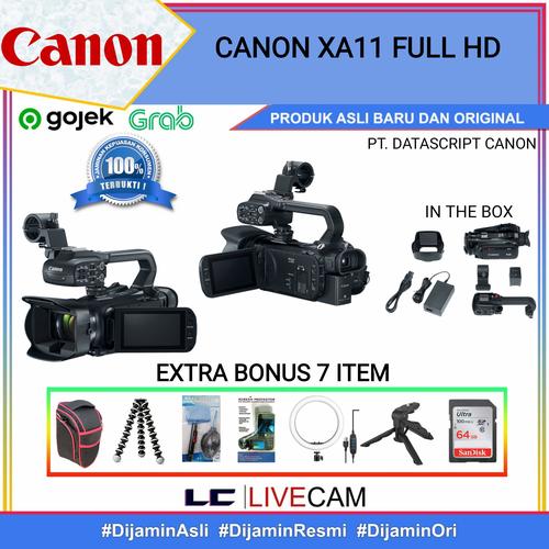 Jual CANON XA11 COMPACT FULL HD CAMCORDER / HANDYCAM CANON XA11 FULL HD ...