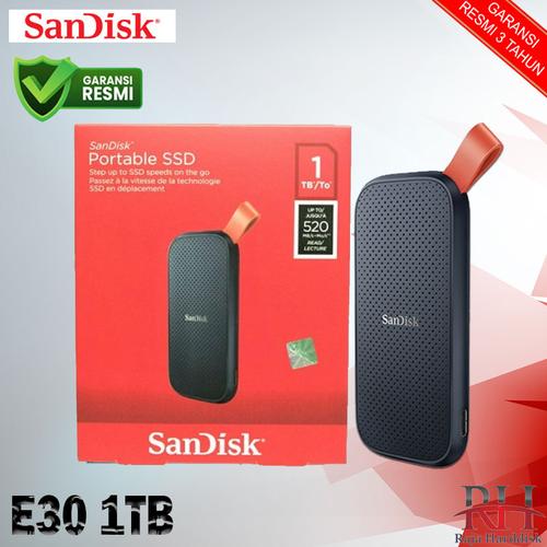 Promo SanDisk Portable SSD E30 1TB USB 3.2 Cicil 0% 3x - Jakarta Pusat - Raja Harddisk | Tokopedia