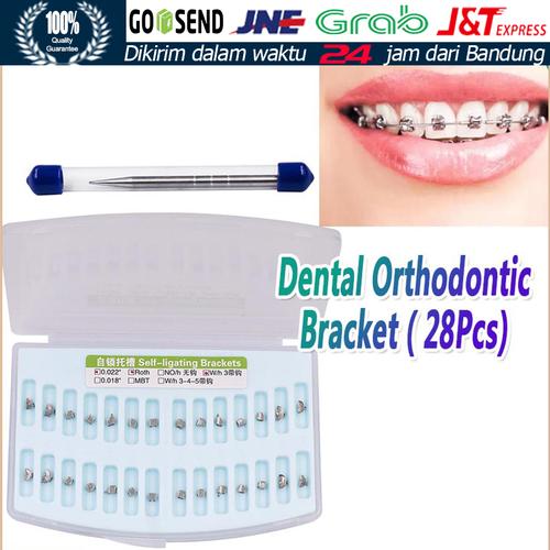 Jual Dental Ortho Active Self Ligating Brackets Braces Roth 0.022" Slot ...