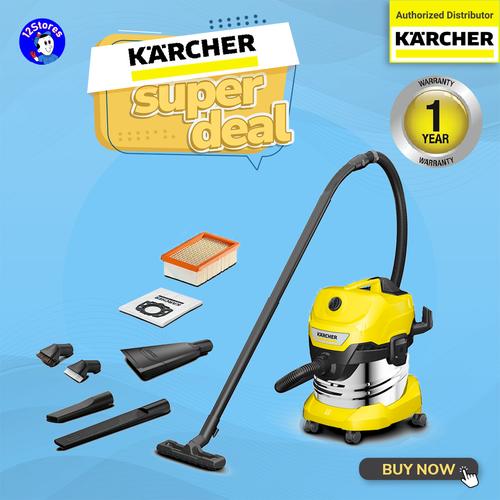 Promo Karcher WD 4 Vakum Pembersih Penyedot Debu / Vacuum Cleaner - 20L Cicil 0% 3x - Jakarta ...