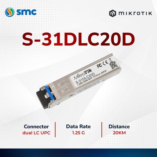 Jual MikroTik S-31DLC20D SFP MikroTik S 31DLC20D - Jakarta Pusat ...