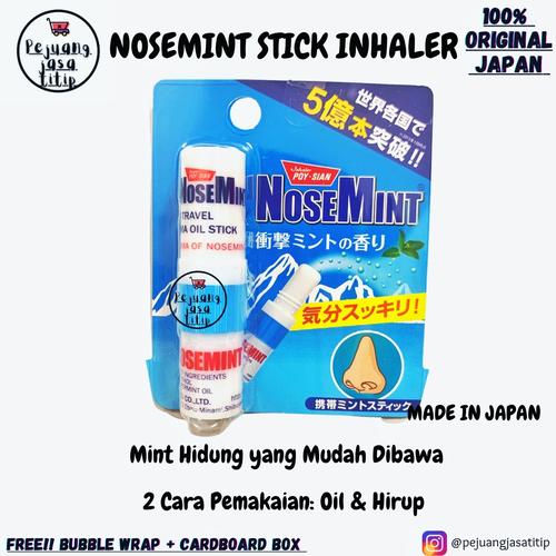 Jual Nose Mint Stick Inhaler Refreshing Mint Scent Mask Refreshment ...