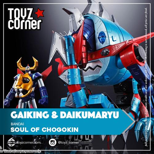 Promo Bandai Soul Of Chogokin GX-100 Gaiking and Daikumaryu Cicil 0% 3x ...