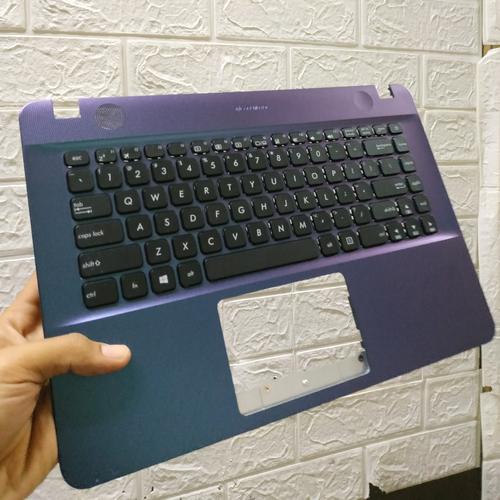 Jual Frame keyboard asus X441N X441 X441UA X441M biru tua original ...
