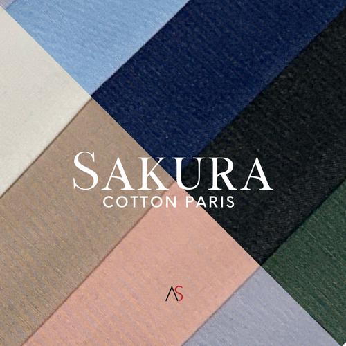Jual Kain Sakura Katun Paris harga per 0,5 yard - 12 Broken White ...