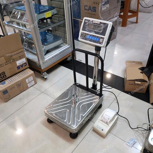 Jual Timbangan Printer 100kg/timbangan printer label sticker 100kg ...