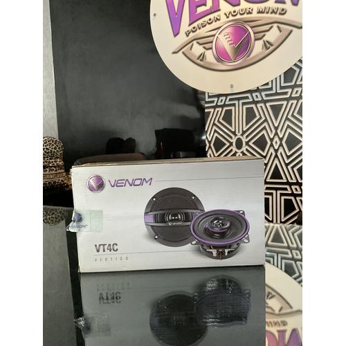 Jual Speaker Coaxial Venom Vertigo VT 4C 4Inch Built in Tweeter Pintu ...