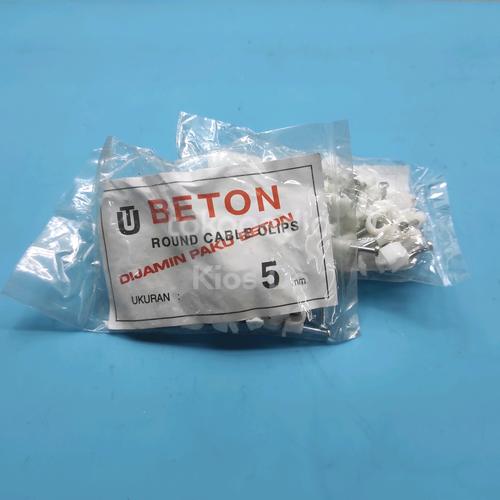 Jual Klem Kabel Beton 5mm 6mm 7mm 8mm 10mm 12mm Paku Cable Clamp - 5mm ...