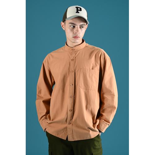 Jual KEMEJA PREPP STUDIO DREXEL OVERSIZED SHIRT STAND COLLAR ...