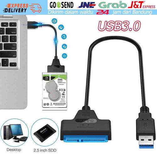 Jual Kabel Sata to USB 3.0 HDD Konektor Adapater Sata to USB Konverter ...