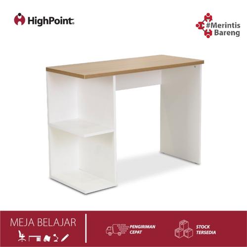 Promo Highpoint Pavia Meja Kerja / Meja Belajar Minimalis - Putih-Non ...