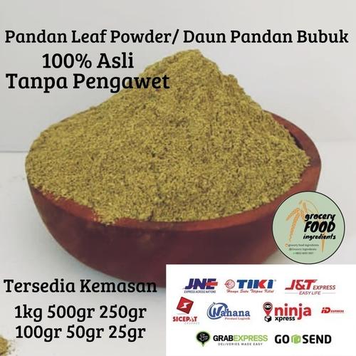 Jual Pandan leaf powder 35gram / Daun pandan bubuk - Jakarta Timur ...