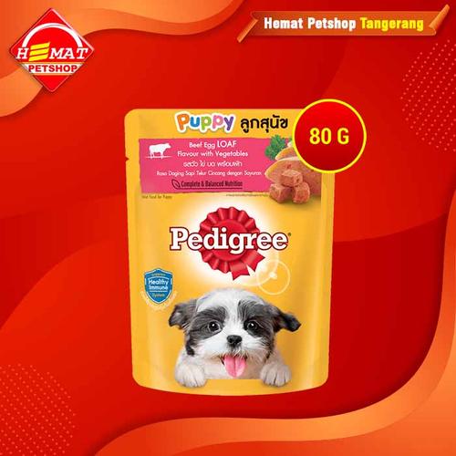 Jual Pedigree Pouch dog food All variant 80gr / Sachet makanan basah ...