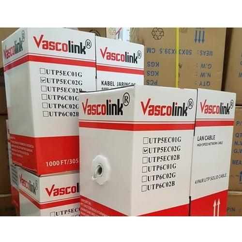 Jual Kabel Lan Cat6 Cat 6 Utp Vascolink Biru 305meter - Biru - Kota Depok - Makmurjaya store ...