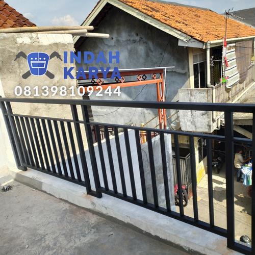 Jual Railing tangga dan balkon minimalis terbaru - handrail besi - Kota ...