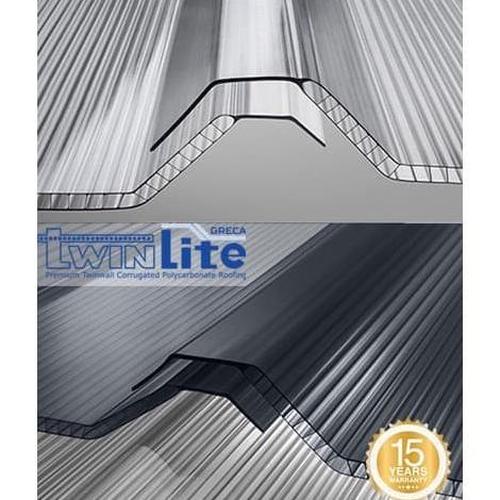 Jual TWINLITE GRECA ORI 5 meter atap kanopi genteng polycarbonate pvc ...