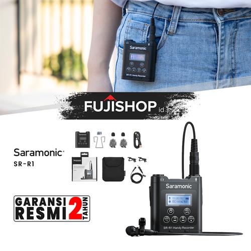 Promo Saramonic SR R1 Handy Recorder Lavalier Microphone Saramonic SR-R1 Cicil 0% 3x - Jakarta ...