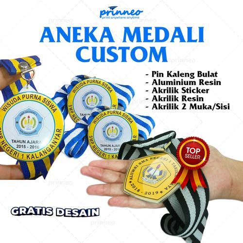 Jual Medali Custom, Medali Kelulusan, Medali Wisuda, Medali - Akrilik ...