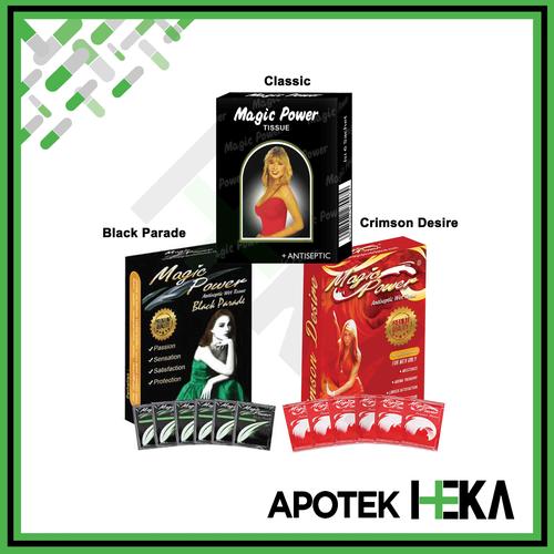 Jual Tisu Magic Power - Tisu Pria Tahan Lama - Black Parade - Kota ...