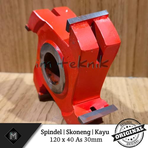 Jual Mata pisau spindle skoneng kayu diameter 120 Tebal 40 mm as 30 4z ...