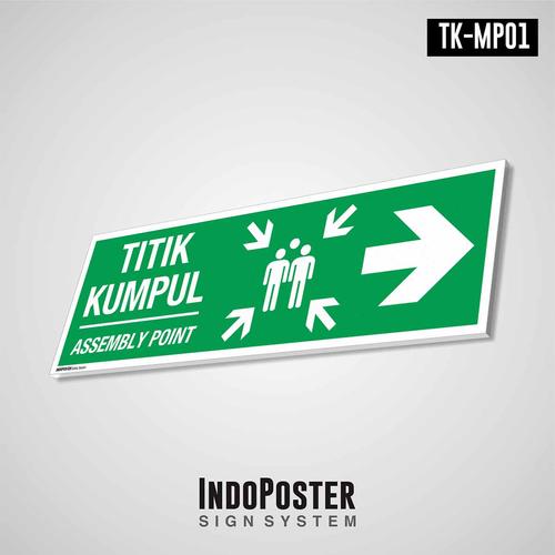 Jual Safety Sign K3 PVC Titik Kumpul Arah Kanan - S - Kab. Bandung ...