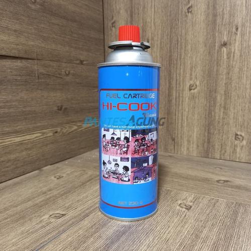 Jual TABUNG GAS PORTABLE / GAS KALENG HI-COOK 230 GRAM - HI COOK - Kota ...