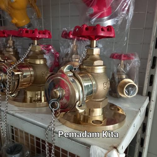 Jual Angle valve / Hydrant valve Nakajima 2" DN50-10K Full Kuningan ...