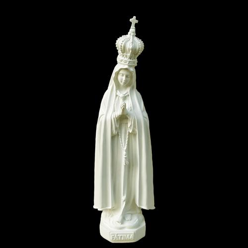 Jual Patung Rohani Katolik Bunda Maria Fatima Putih Gading Polos Padat ...