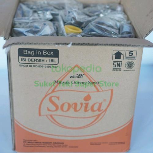 Jual Sovia Minyak Goreng BIB 18L 18 Liter Bag in Box Horeka Gojek ...