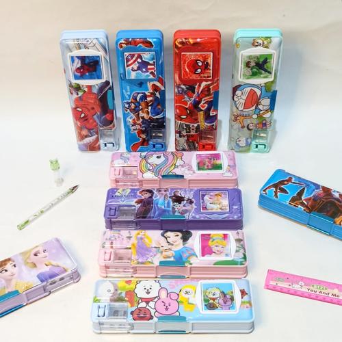 Jual BOS Kotak Pensil Magnet Kalkulator/Tempat Pensil/Pencil Case - 6. ...