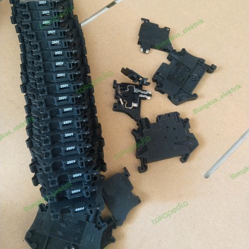 Jual PHOENIX CONTACT UT4 HESI LED 250V Fuse Modular Terminal Block UT-4 ...