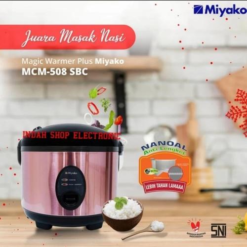 Jual Magic Com Miyako MCM 508SBC /Rice Cooker Miyako 508sbc 3in1 - 1 ...