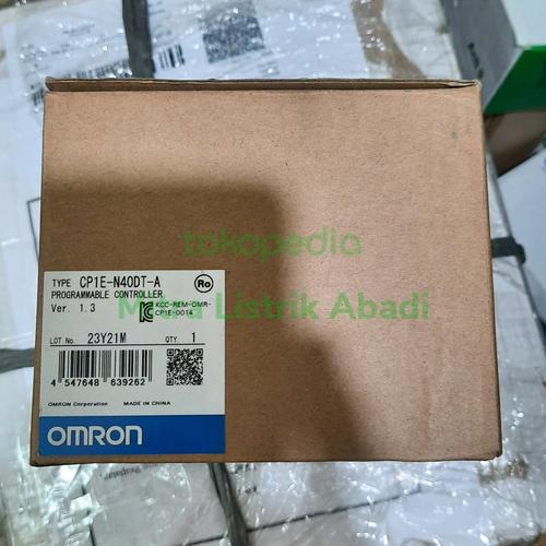 Jual PLC Omron CP1E-N40DT-A / CP1E N40DT A - Jakarta Pusat - Mitra ...