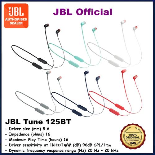 Promo JBL Tune 125BT Wireless in-ear Headphones Tune 125 BT T125 BT ...