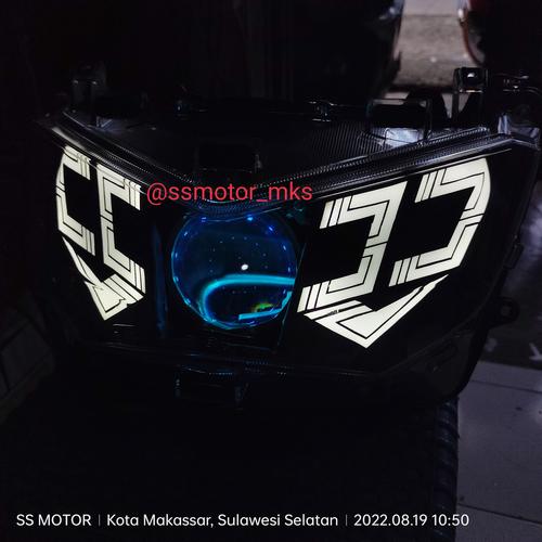 Jual HEADLAMP CUSTOM PROJIE BILED NMAX NEW 2020 2021 2022 - Kota ...