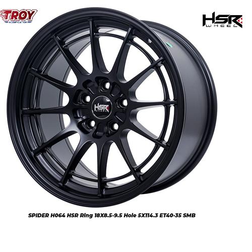 Jual HSR SPIDER H064 HSR R18X85/95 H5X114,3 Velg Xpander,Inova,Rush,Crv ...